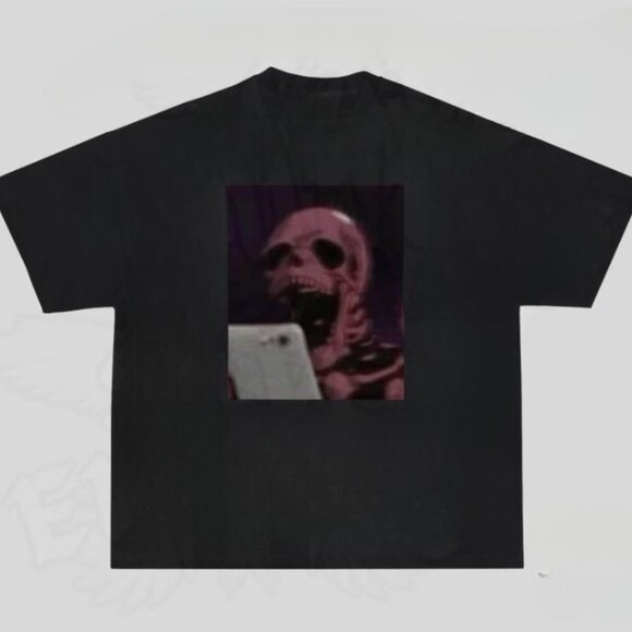 Gildan | Shirts | Cringe Skeleton Meme Tshirt Skeleton Meme Shirt Skull ...